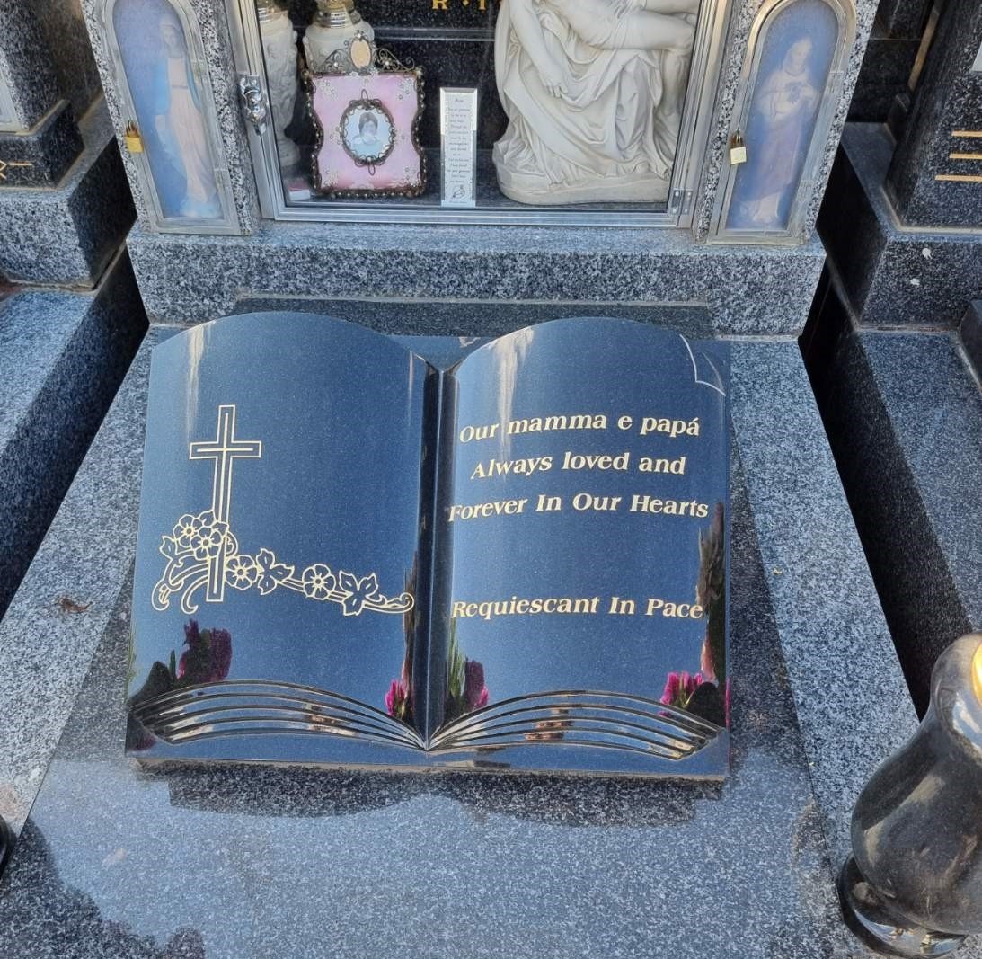 Granite Book - Giannarelli Memorials